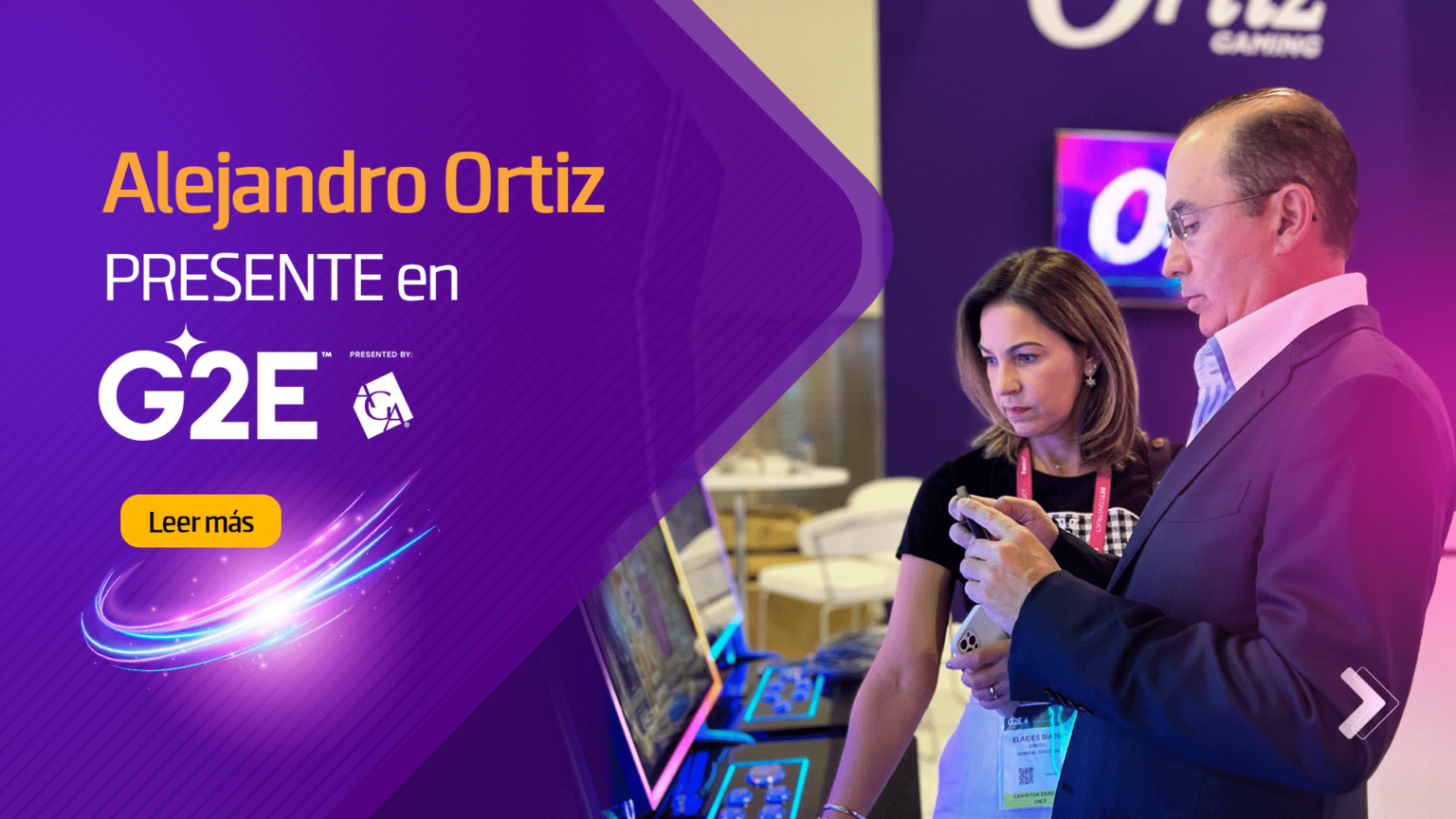Ortiz Gaming at G2E 2023 – Ortiz Gaming